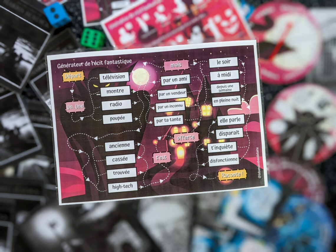 Ateliers d'écriture : le récit fantastique - La Bande à Baudelaire