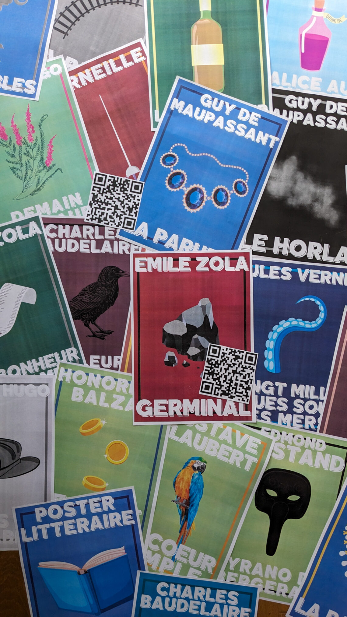 Le poster littéraire - La Bande à Baudelaire