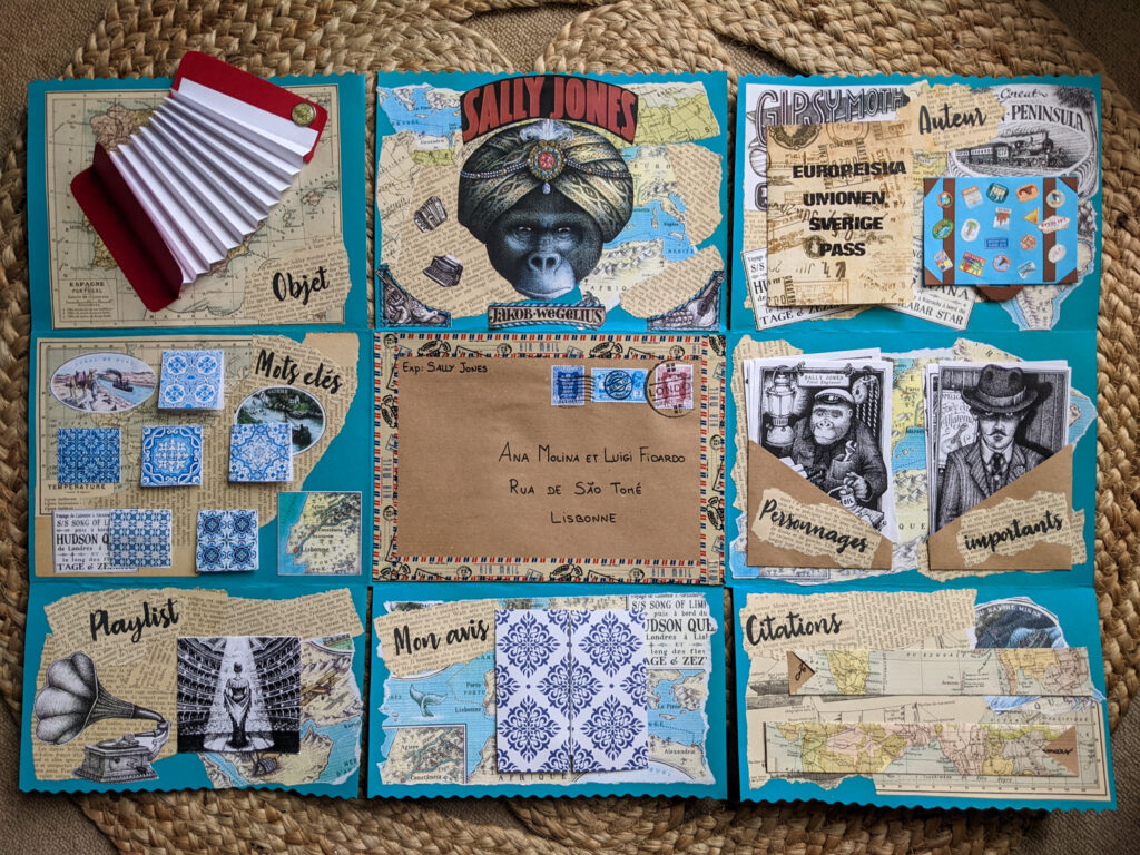 Une fiche de lecture version Lapbook. - La Bande à Baudelaire