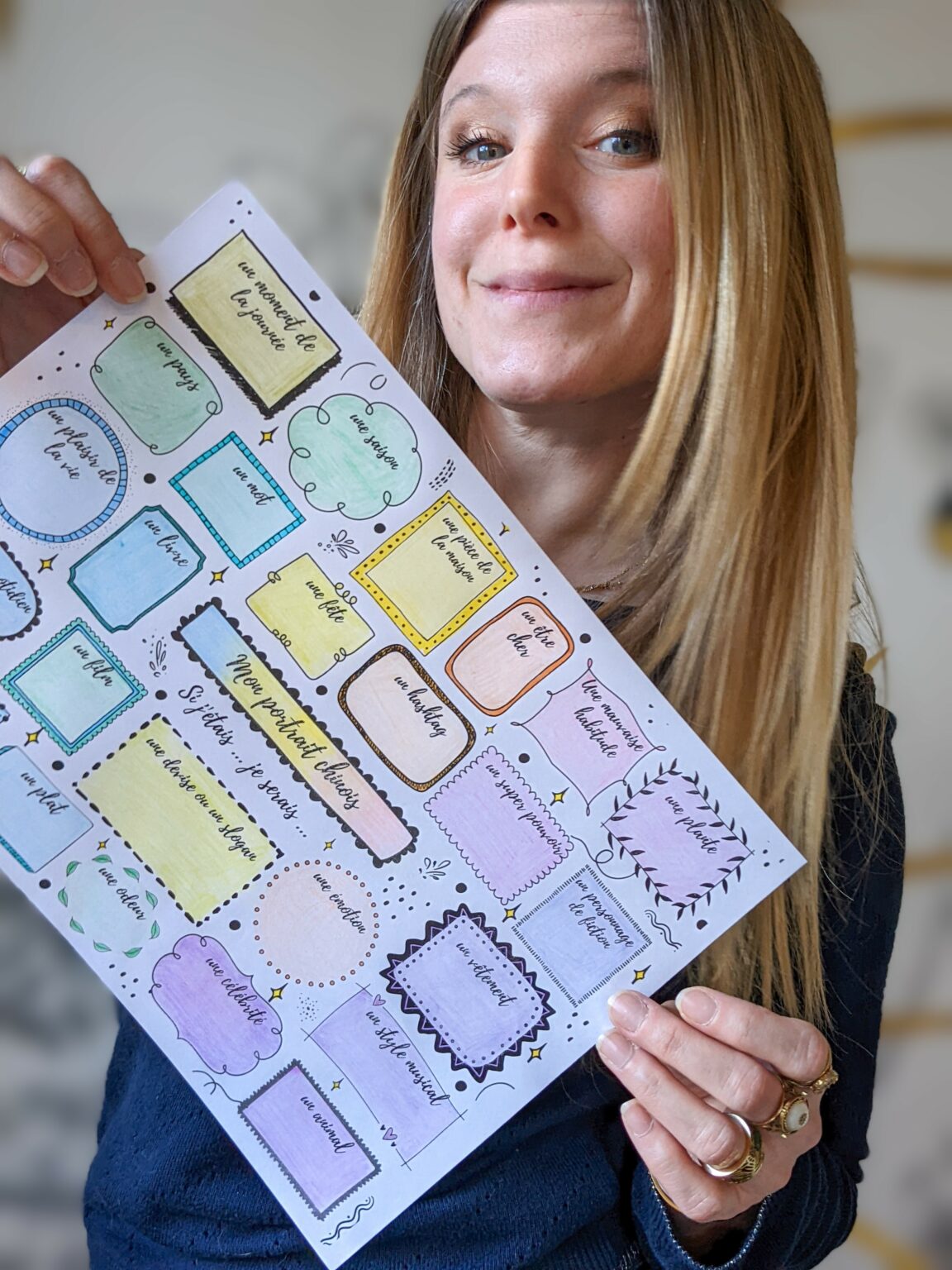 Mon portrait chinois - La Bande à Baudelaire