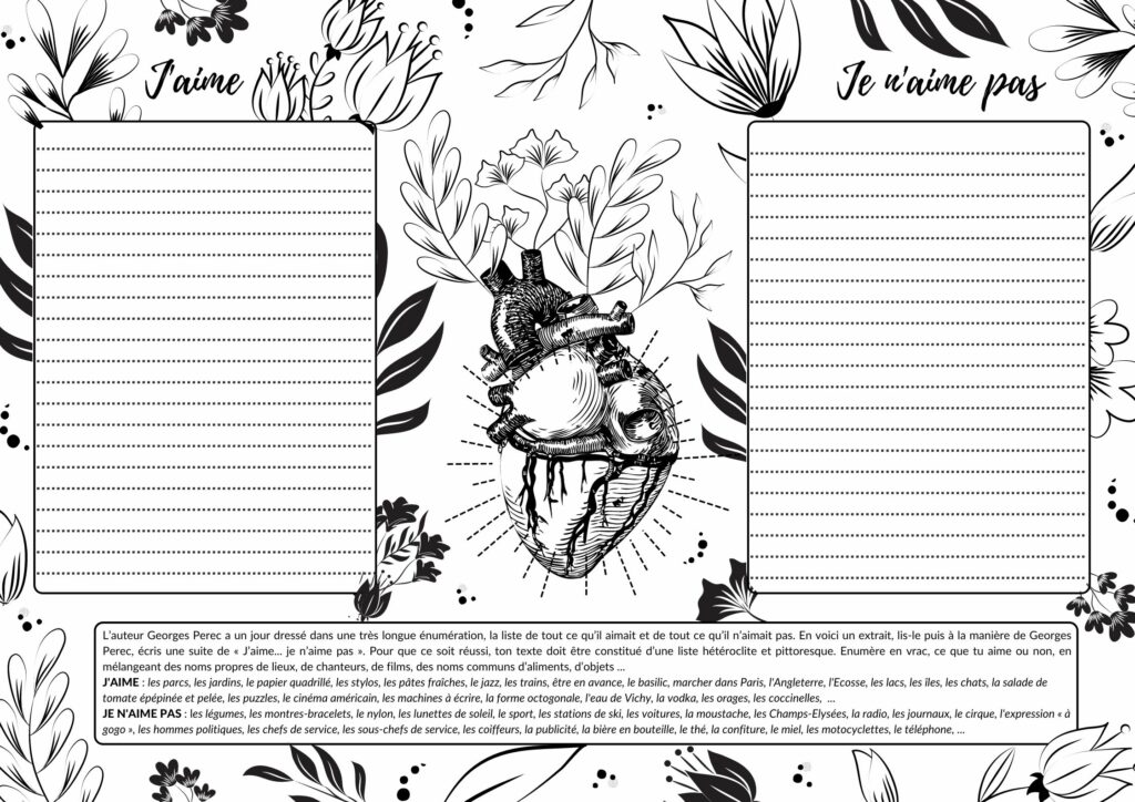 J'aime, je n'aime pas ... - La Bande à Baudelaire