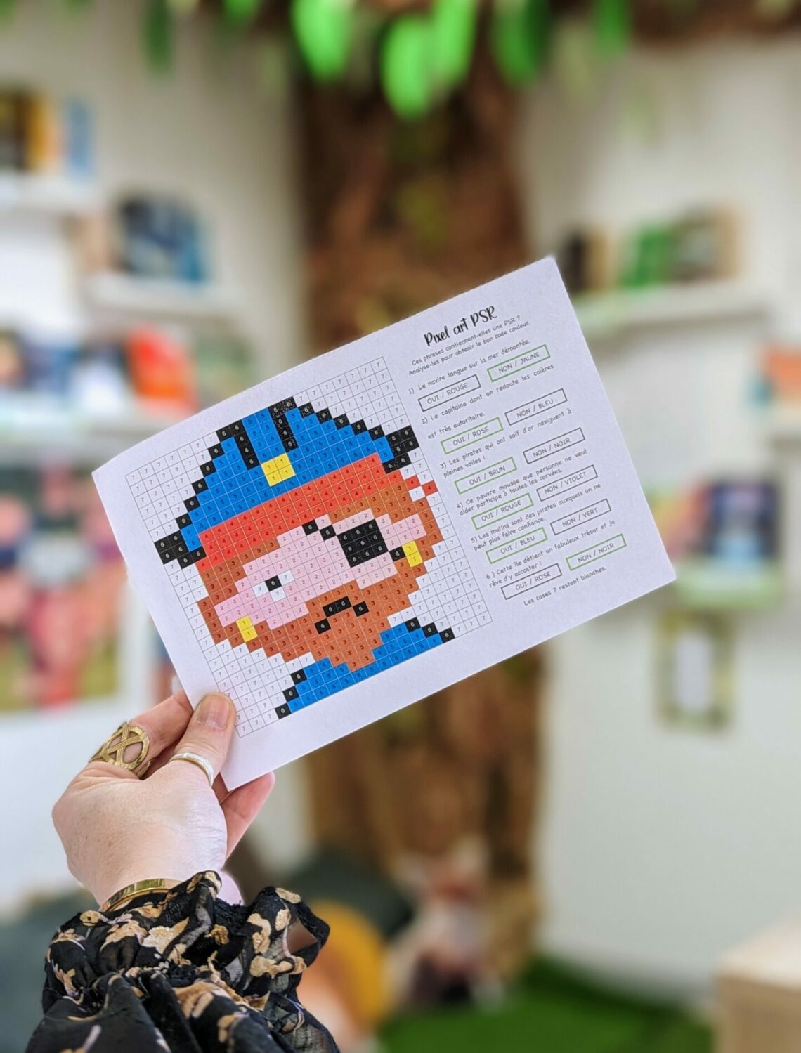 Pixel art pédagogique - La Bande à Baudelaire